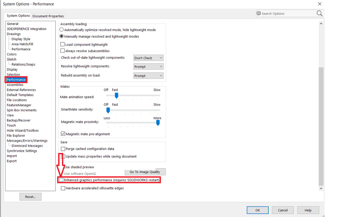 How to Troubleshoot Graphics Issues in SOLIDWORKS Design