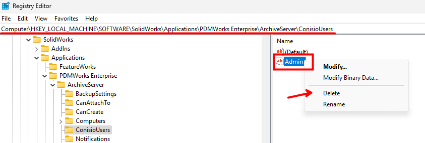 How to Reset the SOLIDWORKS PDM Admin Password