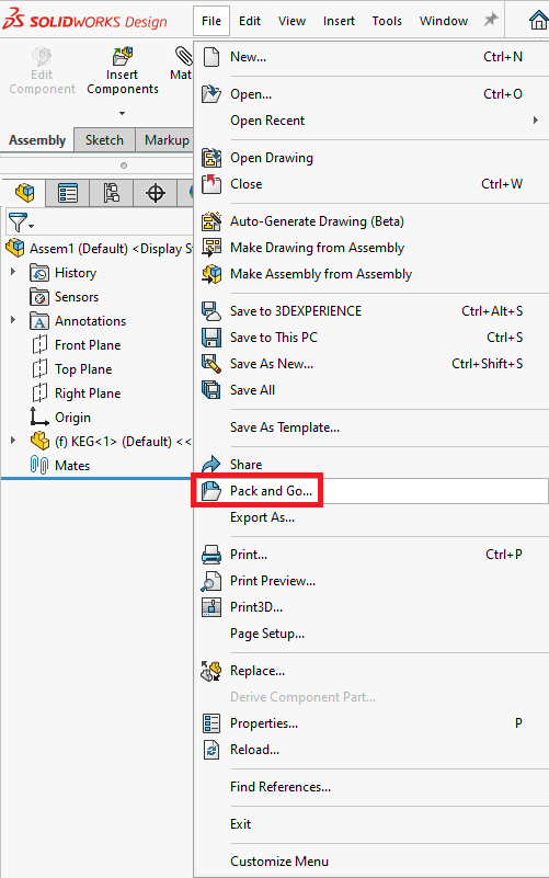 How to Back-Save to Previous Version-years in SOLIDWORKS Design