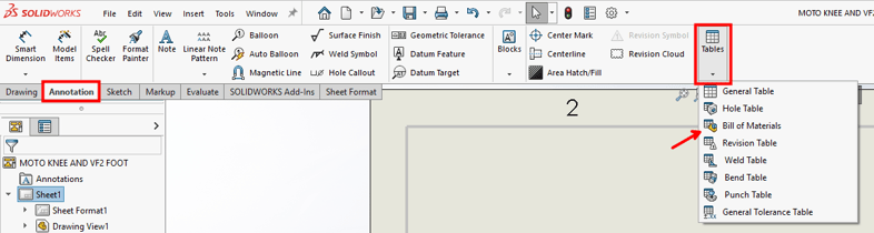 How to Create and Customize a Bill of Materials (BOM) in a SOLIDWORKS ...