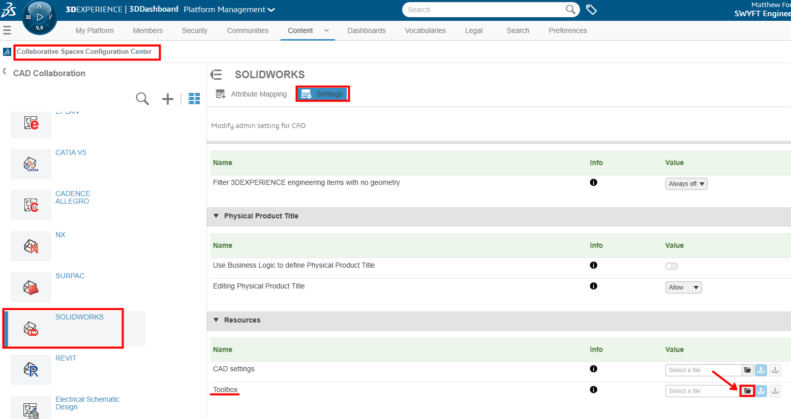 How to Set Up a Shared Toolbox in SOLIDWORKS